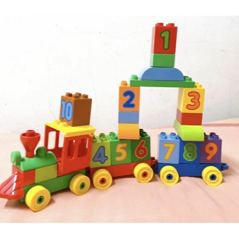 玩不到1個月，8折售） LEGO 樂高 Duplo 得寶 數字火車組 （原買$1802）火車 數字 積木 10558 | 蝦皮購物