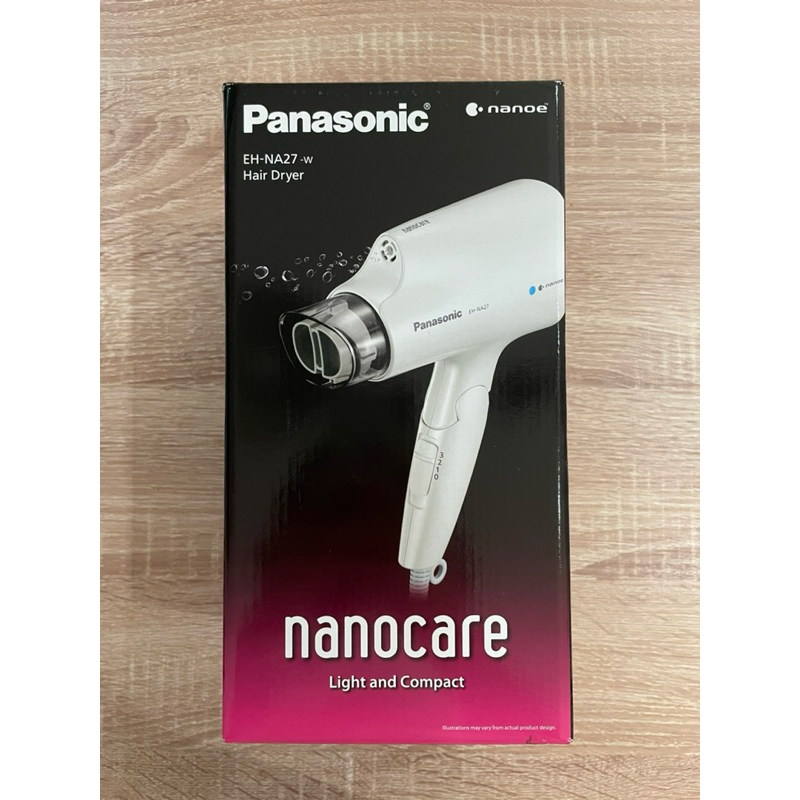 現貨全新 Panasonic 國際牌負離子吹風機 EH-NA27 白色 | 蝦皮購物