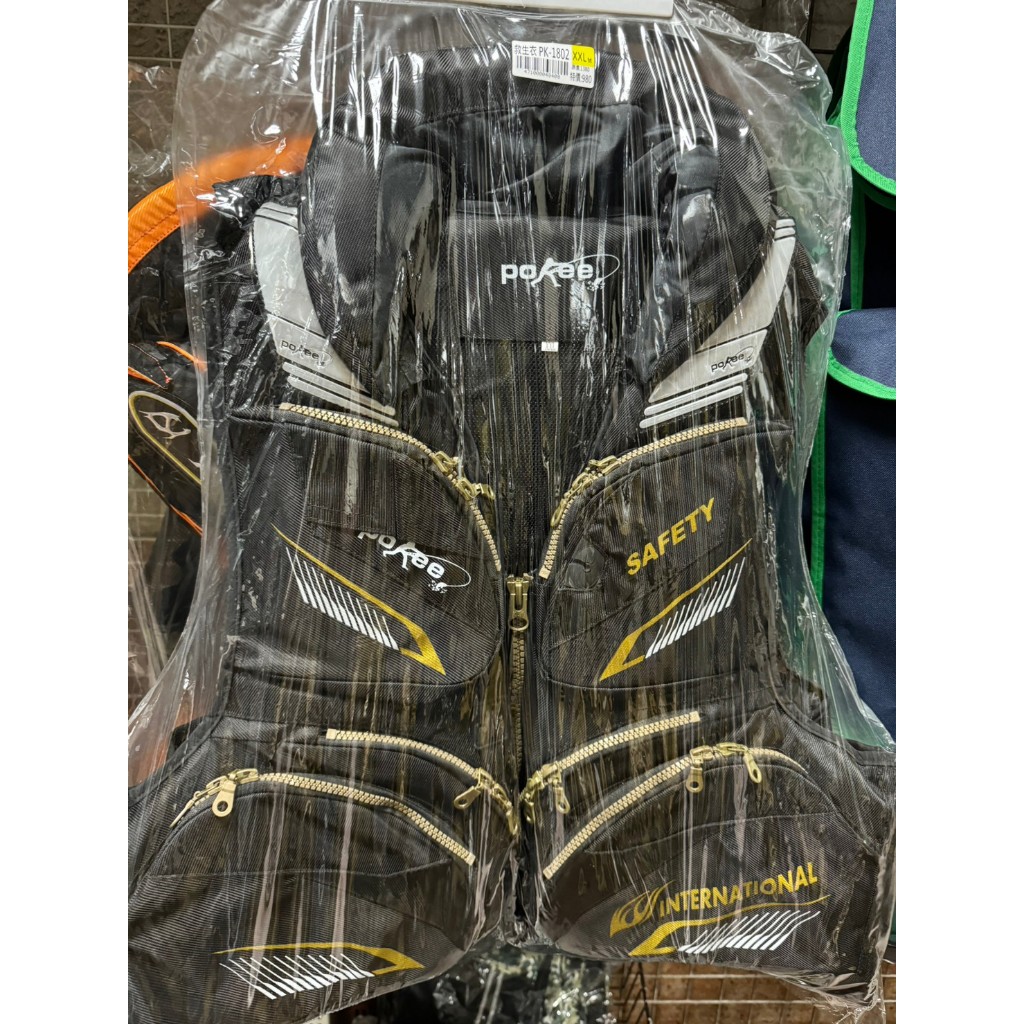 太平洋Pokee 救生衣 磯釣 海釣必備 透氣救生衣 PK-1802 | 蝦皮購物
