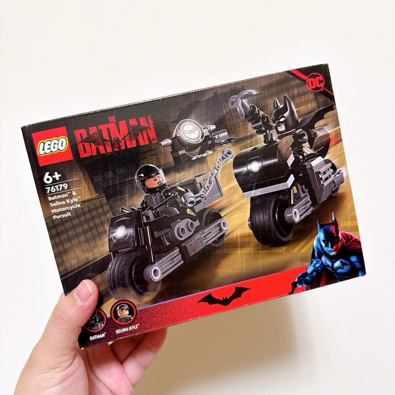 二手近全新 樂高 lego 76179 DC 蝙蝠俠與瑟琳娜 機車追逐戰 | 蝦皮購物