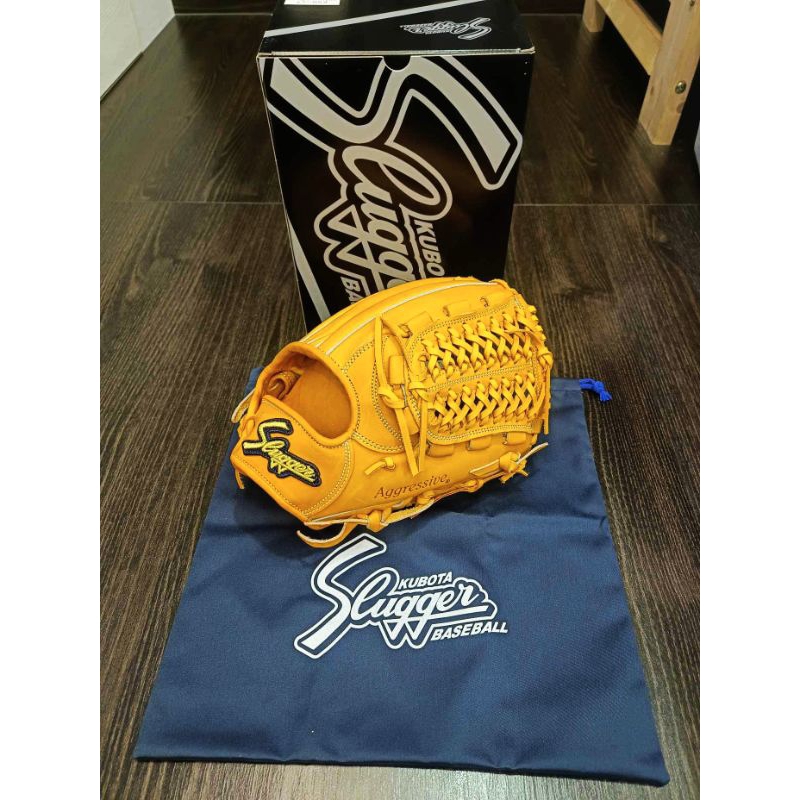 超低價釋出 日製 KSG-L7大顆神器 久保田硬式頂級經典刀模 KUBOTA SLUGGER 網狀球檔內野手套 | 蝦皮購物