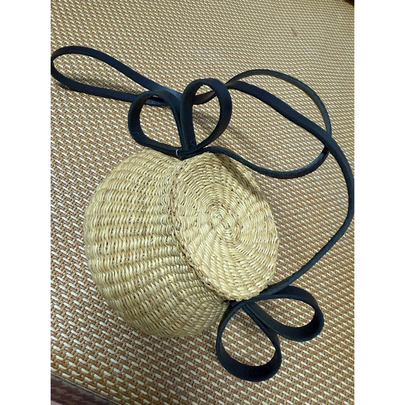 akamae陶罐子 全新 草編包 側背包 | 蝦皮購物