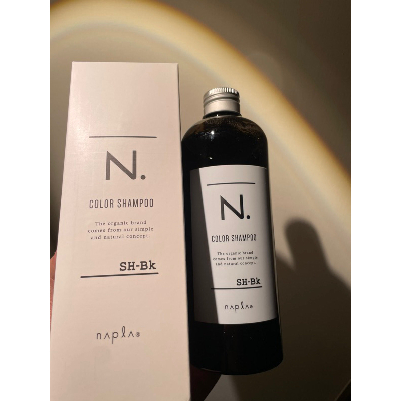 商品實拍 衝評價 napla N.系列 炫彩洗髮精 黑色 320ml color shampoo sh-bk | 蝦皮購物