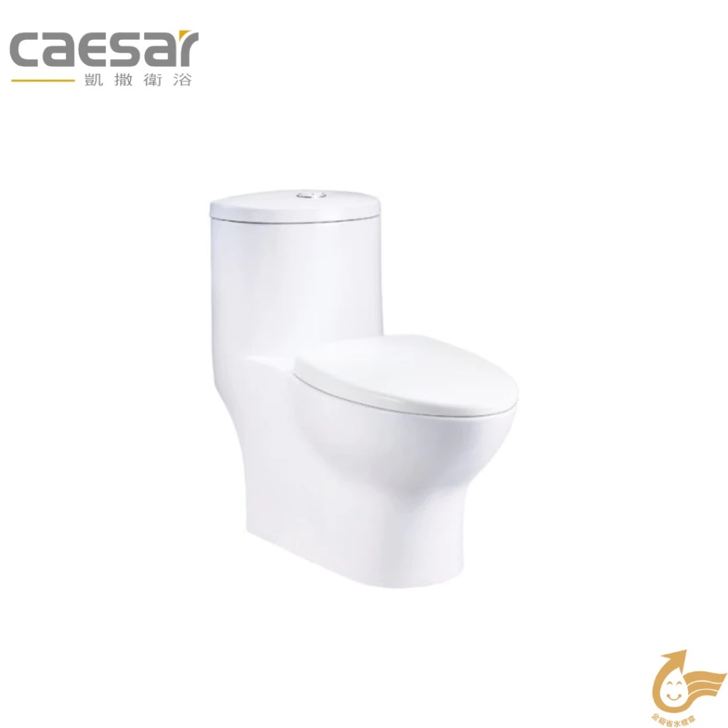 【CAESAR凱撒衛浴】金級省水 雙段式噴射虹吸 單體馬桶 CF1375/CF1475 | 蝦皮購物