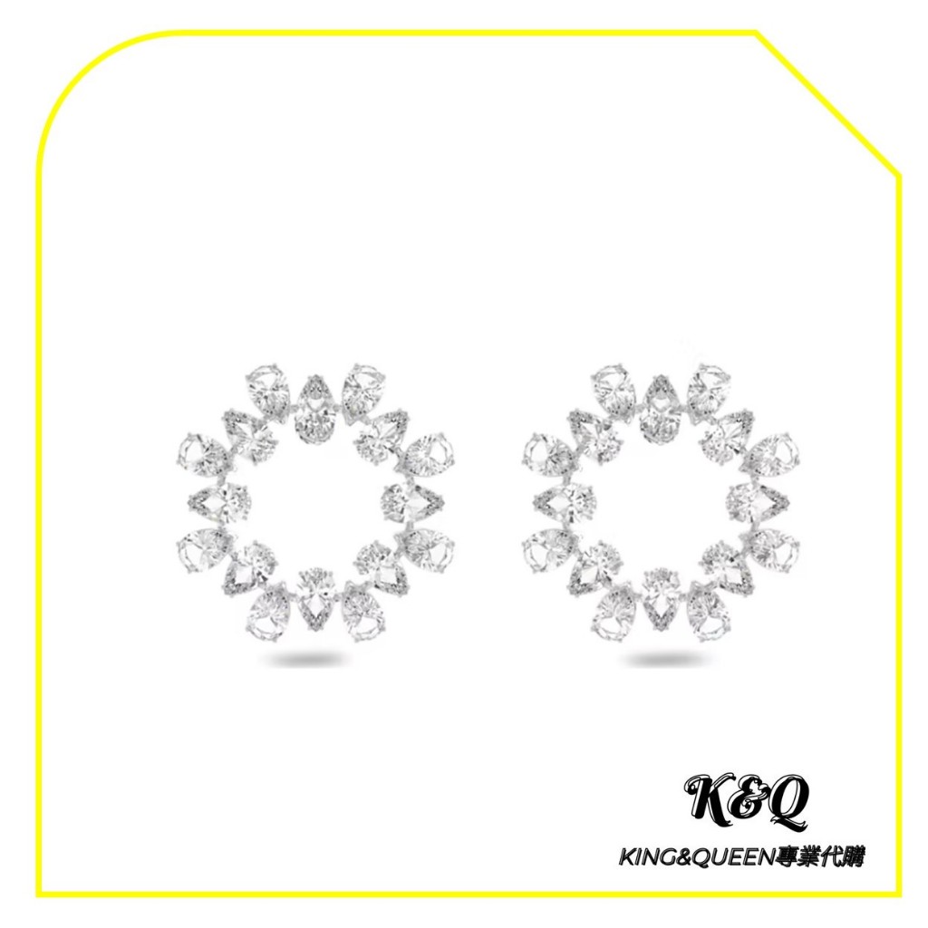 K&Q專業代購 Millenia 大圈耳環 梨形切割 5601509/5614932 | 蝦皮購物