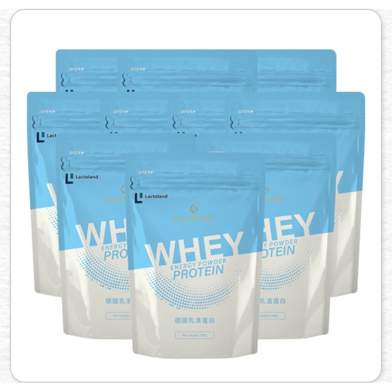 (現貨) gelovery 德國Lactoland濃縮乳清蛋白1包500g 奶素 | 蝦皮購物