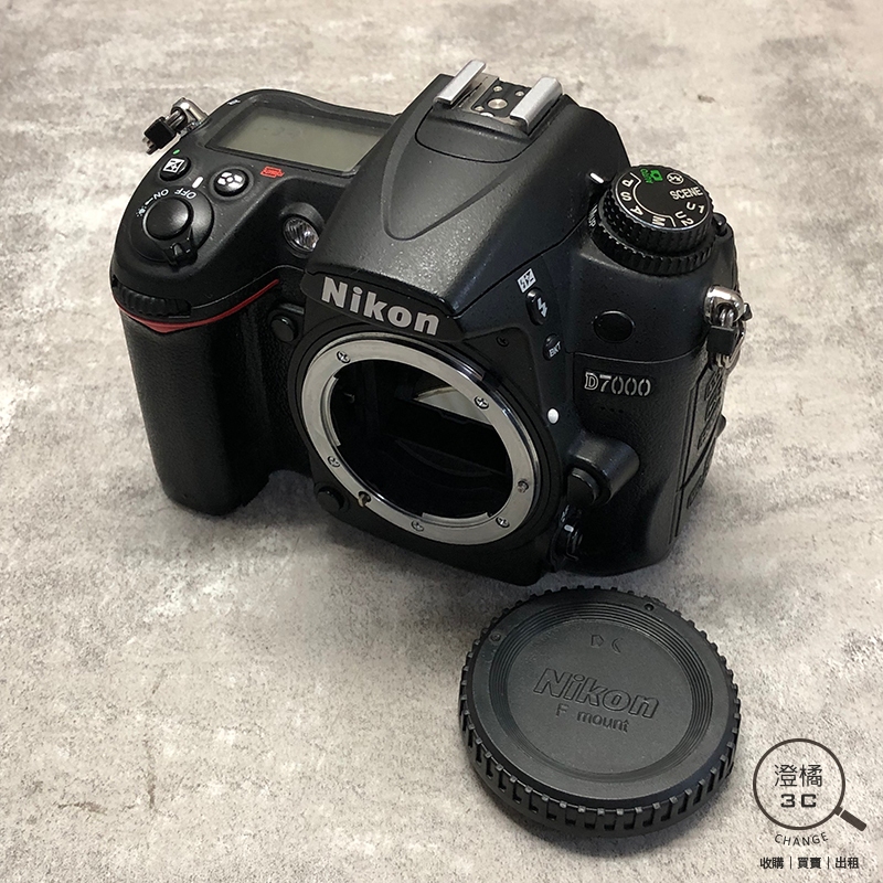 『澄橘』Nikon D7000 Body 機身 二手 快門30xxx 黑《二手 無盒 相機》A72757 | 蝦皮購物