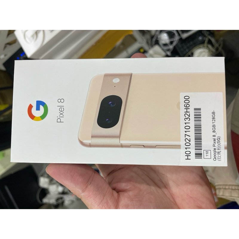 Google Pixel 8 8G/128G 6.2吋 玫瑰粉5G 全新 | 蝦皮購物