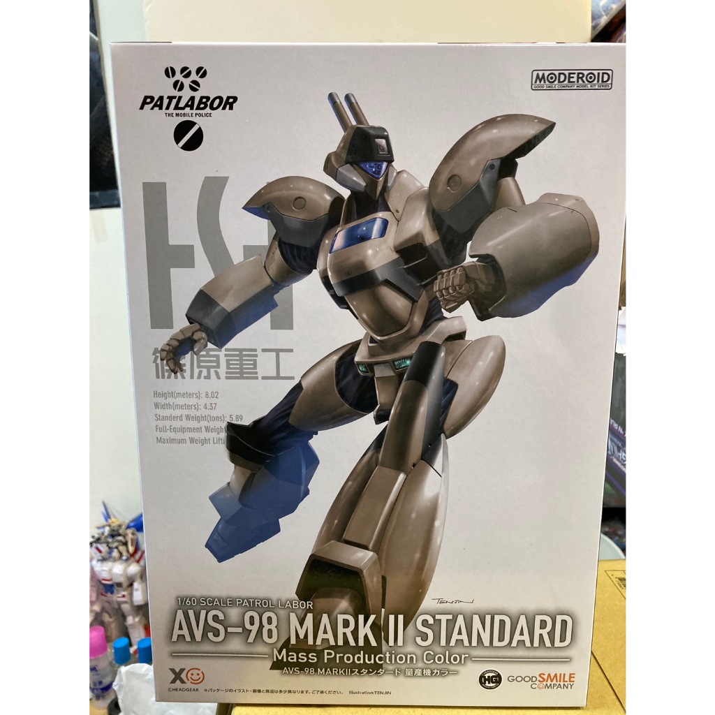 全新現貨 組裝模型 GSC MODEROID 機動警察 AVS-98 MARKⅡ 標準型 量產機色 1/60 | 蝦皮購物