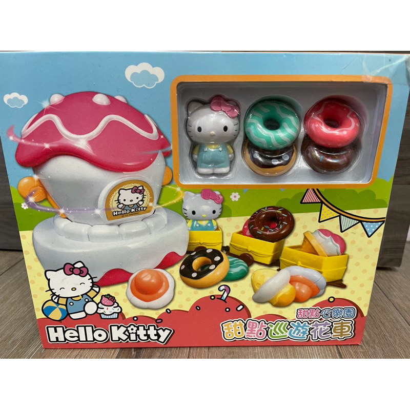 二手 八成新【Hello Kitty】KT甜點巡遊花車 正版授權 Sanrio 三麗鷗 | 蝦皮購物