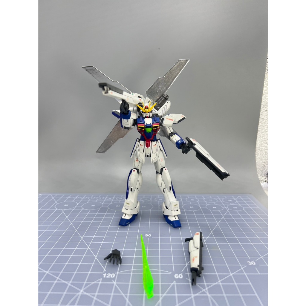 N668【模型出櫃】上色完成 HGUC #109 Gundam X 鋼彈X GX-9900 | 蝦皮購物
