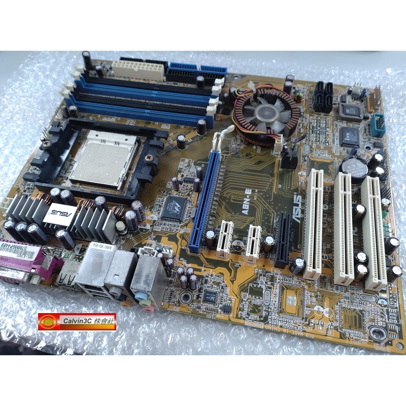 華碩 A8N-E AMD 939腳位 Nvidia nForce 4晶片組 4組DDR 4組SATA ATX板 | 蝦皮購物