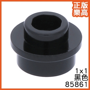 樂高 LEGO 黑色 1x1 圓點 中空 圓粒 薄片 85861 6100627 Black Plate Round | 蝦皮購物