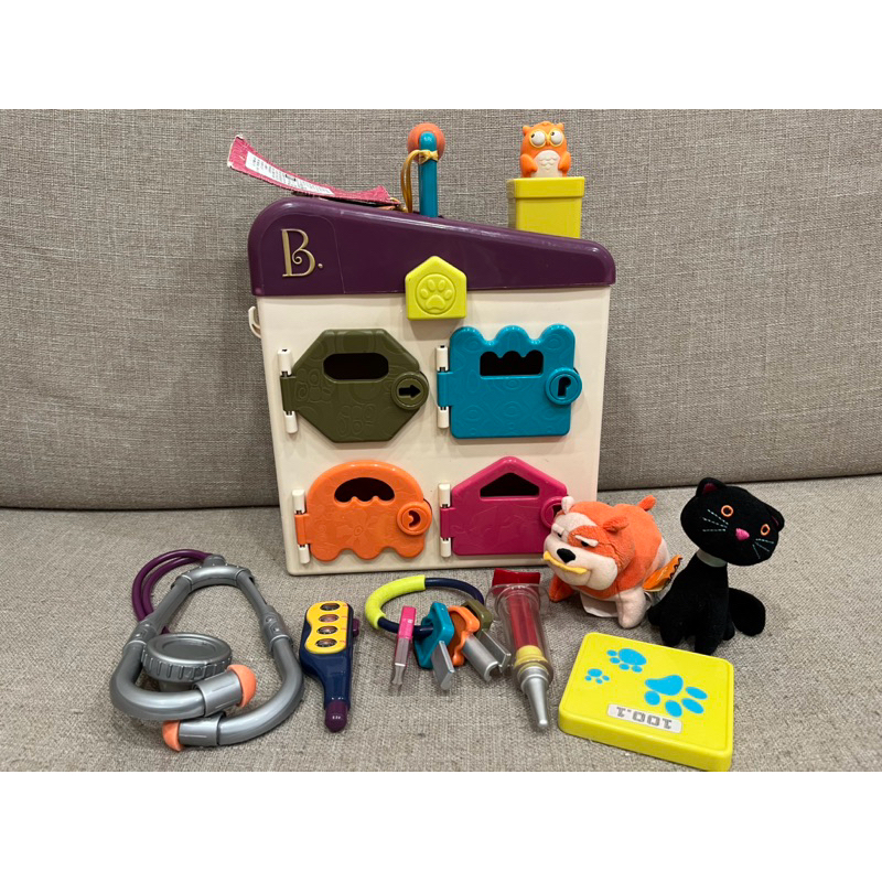 B.Toys 毛小孩寵物診所 醫生玩具 btoys模型 扮演 | 蝦皮購物