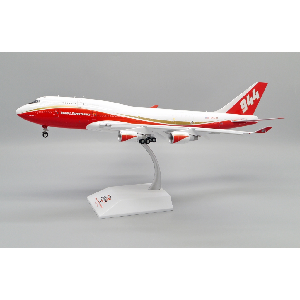 JC Wings Global Super Tanker B747-400 N744ST 襟翼延伸 1:200 | 蝦皮購物