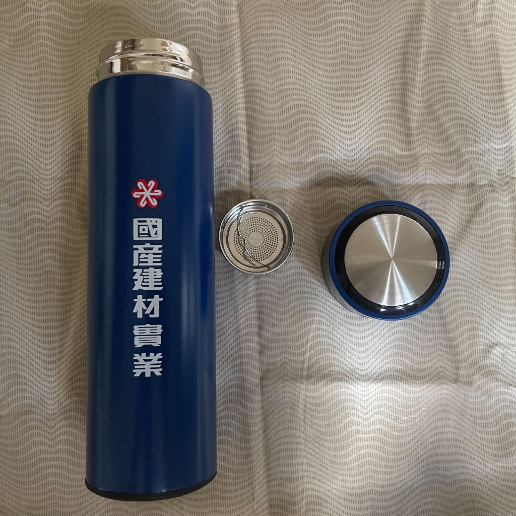 不鏽鋼超真空保溫杯 304不鏽鋼 490ml 附濾網 可泡茶 保溫瓶 環保杯 環保瓶 國產建材實業【股東會紀念品】。 | 蝦皮購物
