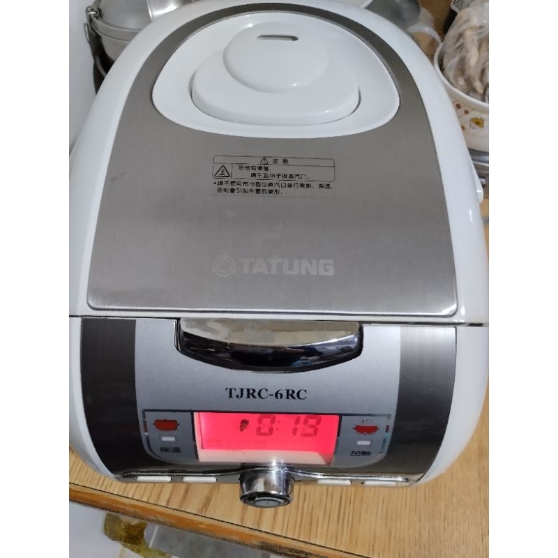 大同 微電腦黑金剛厚釜6人份電子鍋 (TJRC-6RC) | 蝦皮購物