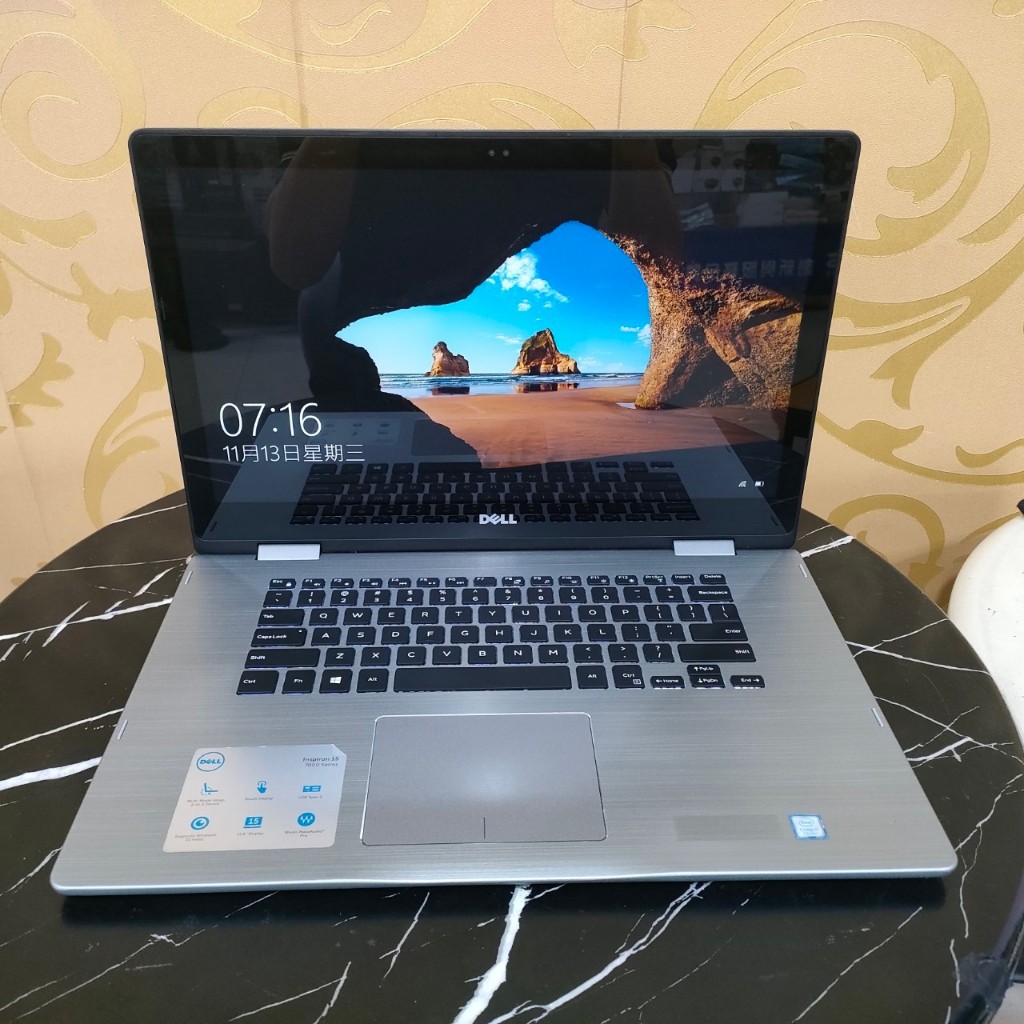 【台中駿碩電腦】NB DELL P58F i7-7500U/12G/512G 銀 #二手筆電 #台中NOVA | 蝦皮購物