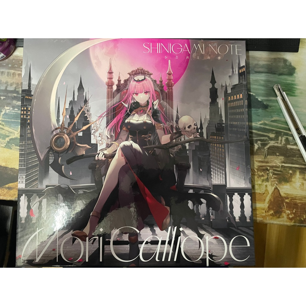 現貨拆檢 Hololive森美聲 Mori Calliope SHINIGAMI NOTE 專輯 初回限定+複製簽 | 蝦皮購物