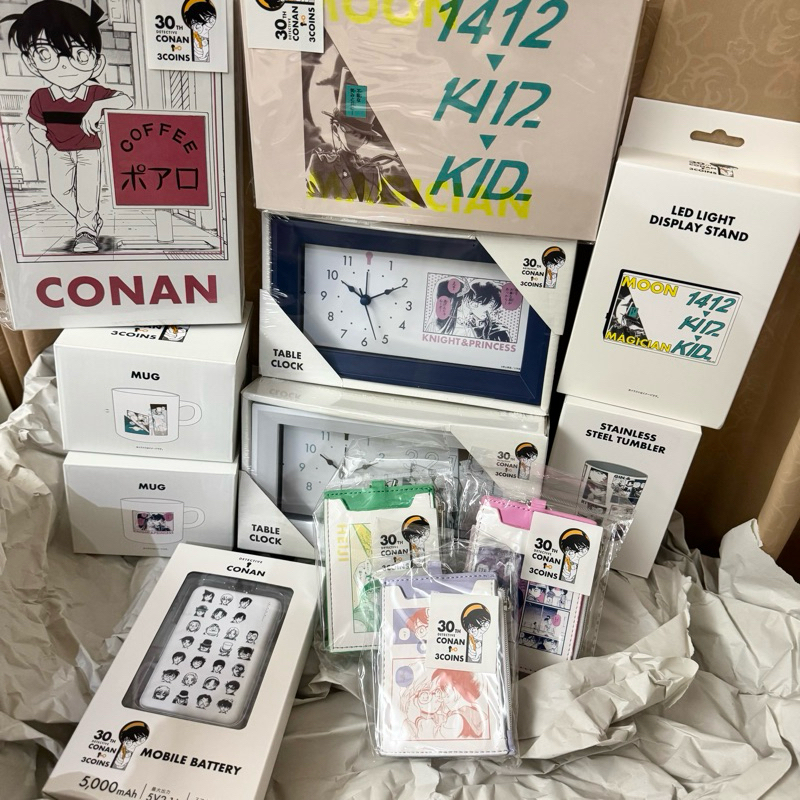 ︎台灣現貨 快速出貨 ︎日本連線 日本代購 3COINS LED燈展示架／名偵探柯南 | 蝦皮購物