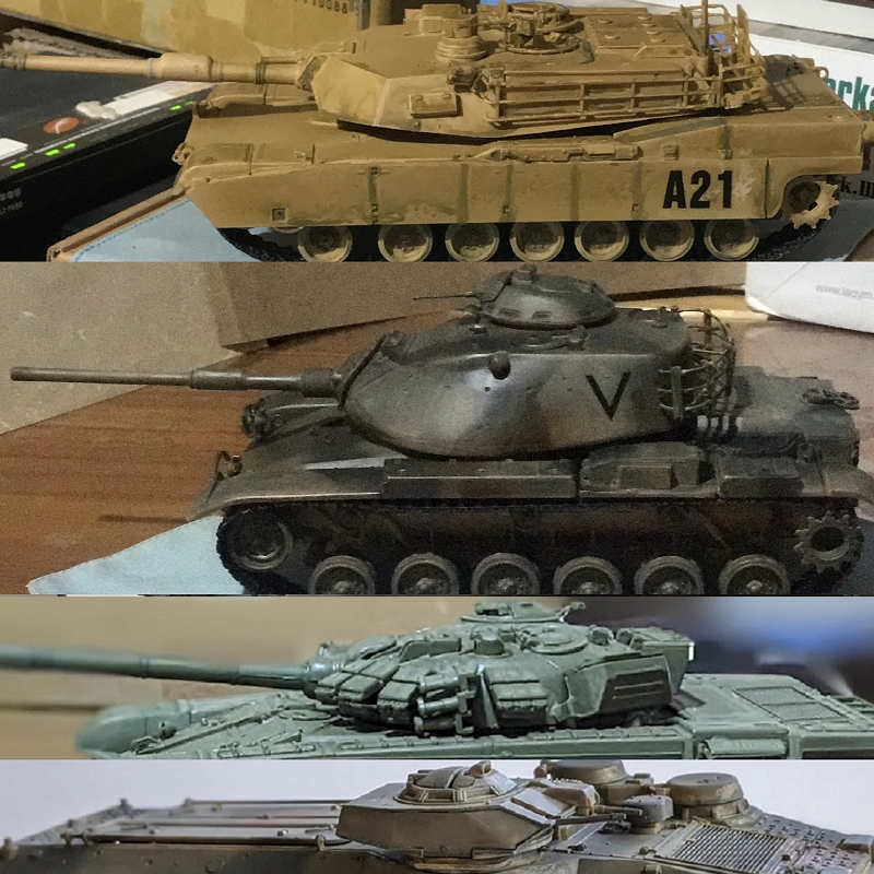 小号手成品模型 M1A2 T72B 坦克 M60 戰車AAV7兩棲運兵車1：35 | 蝦皮購物