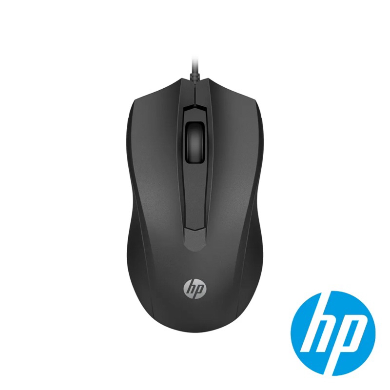 HP 惠普 Wired Mouse 100 1600DPI 高精準度 光學 滑鼠 | 蝦皮購物