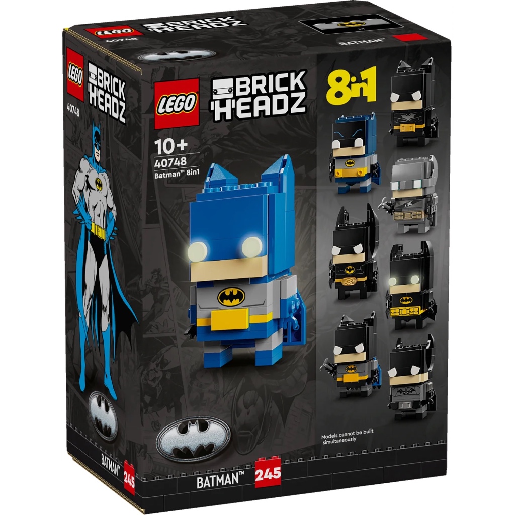 【CubeToy】店面 880元 / 樂高 40748 大頭系列 DC 八合一 蝙蝠俠 - LEGO Batman - | 蝦皮購物