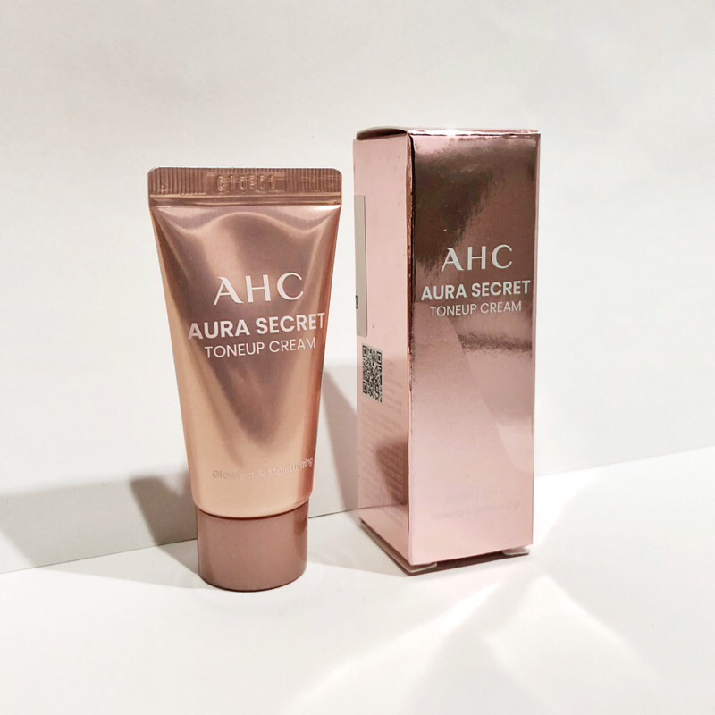 全新 AHC 素顏霜遮瑕提亮隔離粉紅霜 10g | 蝦皮購物