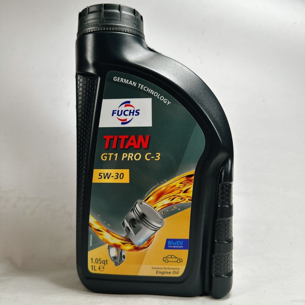 [機油倉庫] (法國製)FUCHS TITAN GT1 PRO C-3 C3 5W-30 5W30合成機油 | 蝦皮購物
