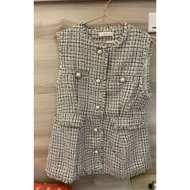 Feroux 背心外套 毛尼 | 蝦皮購物