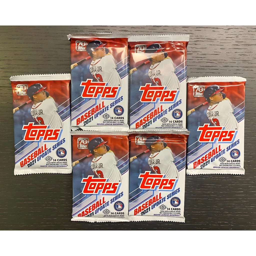 (一組6包) 2021 Topps Update Series Baseball Blaster Pack 棒球 球員卡 | 蝦皮購物