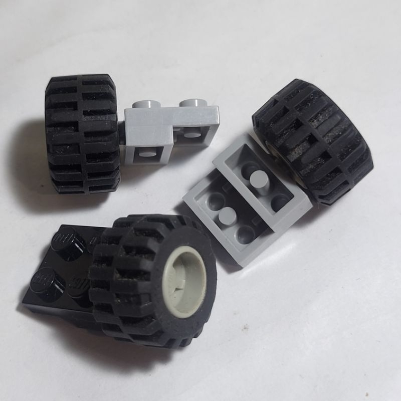 免運樂高 Lego 4488（單邊車軸×1+輪胎×1+輪框×1）6015 60700 87697 | 蝦皮購物