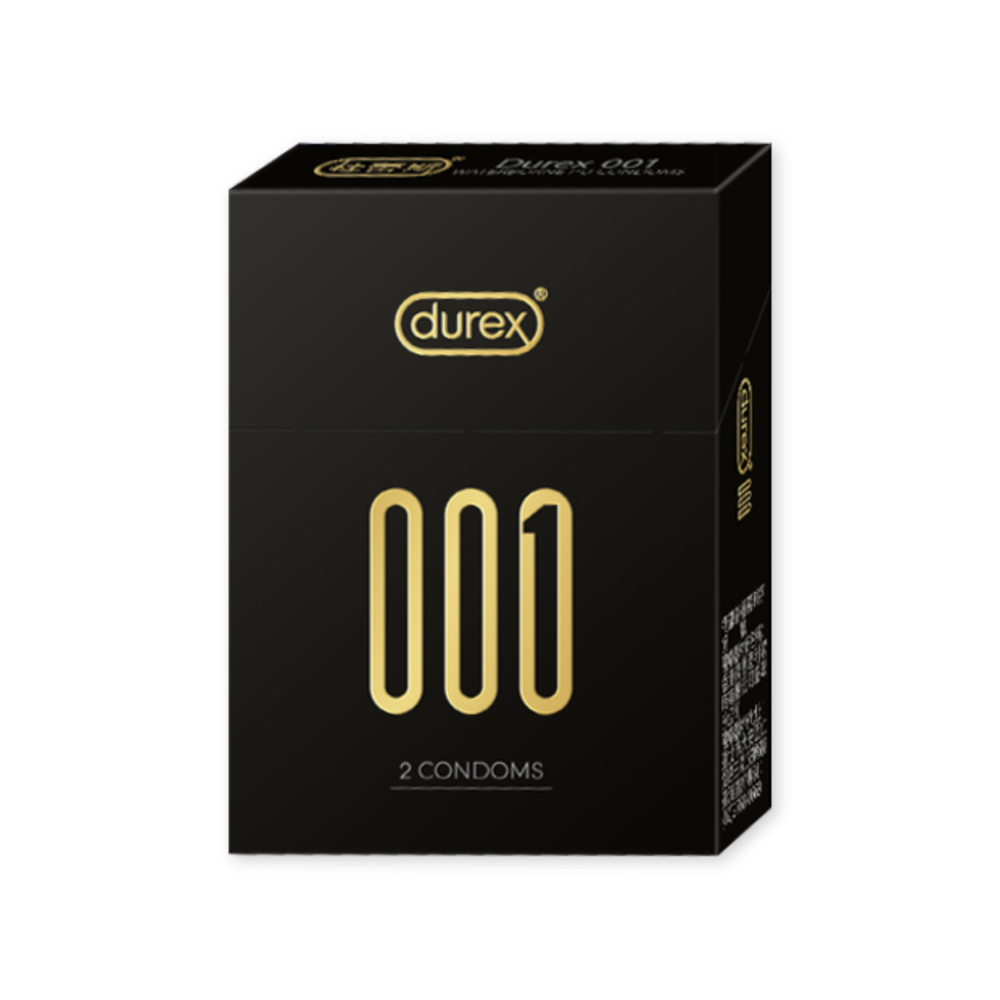 杜蕾斯Durex 001 水性PU保險套 2入/盒 | 蝦皮購物