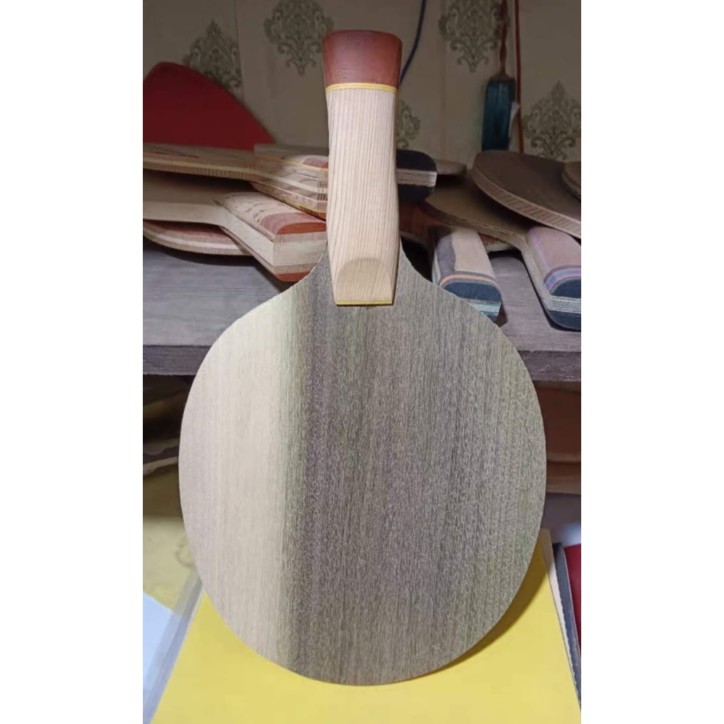 達叔乒乓桌球-Dr.Speed手工5A國家隊特注5+2結構 外置黃芳碳 巴沙木大芯 長膠顆粒佳板 非蝴蝶非W968 | 蝦皮購物