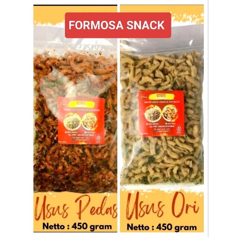 usus crispy rasa pedas daun jeruk&original by Formosa Snack | 蝦皮購物