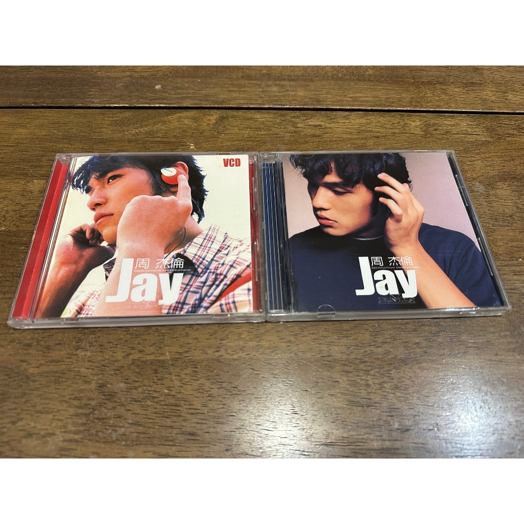 周杰倫 Jay 首張同名專輯 JAY CHOU 首張專輯 同名專輯 CD+VCD | 蝦皮購物