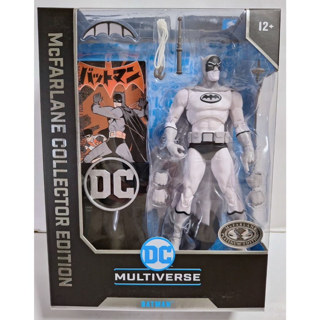 玩具部落*麥法蘭 DC 英雄 7吋 17247 MANGA 收藏家 蝙蝠俠 BATMAN 白金版 特價689元 | 蝦皮購物