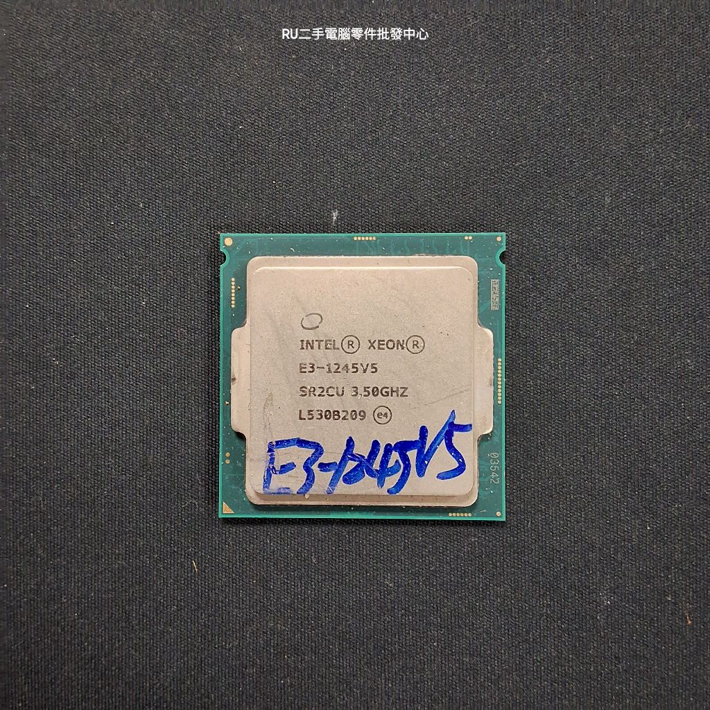 【阿佑電腦】Intel® Xeon® 處理器 E3 v5/CPU/1151針腳/E3-1245V5/二手良品 | 蝦皮購物