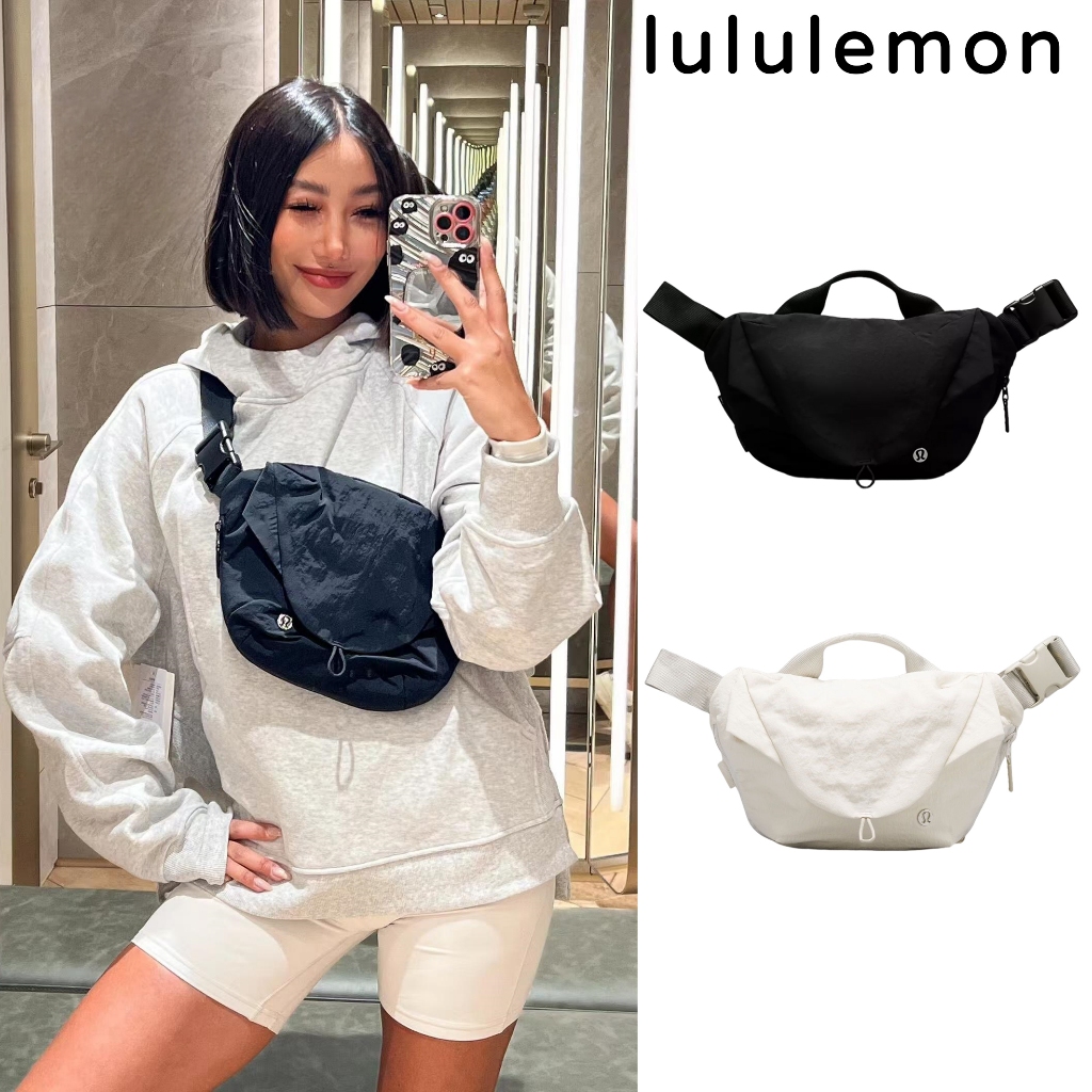 tago韓國免稅代購🇰🇷 Lululemon Curved 斜背袋 磁吸包 運動斜挎包 健身腰包 騎行胸包 3L多色可選 | 蝦皮購物