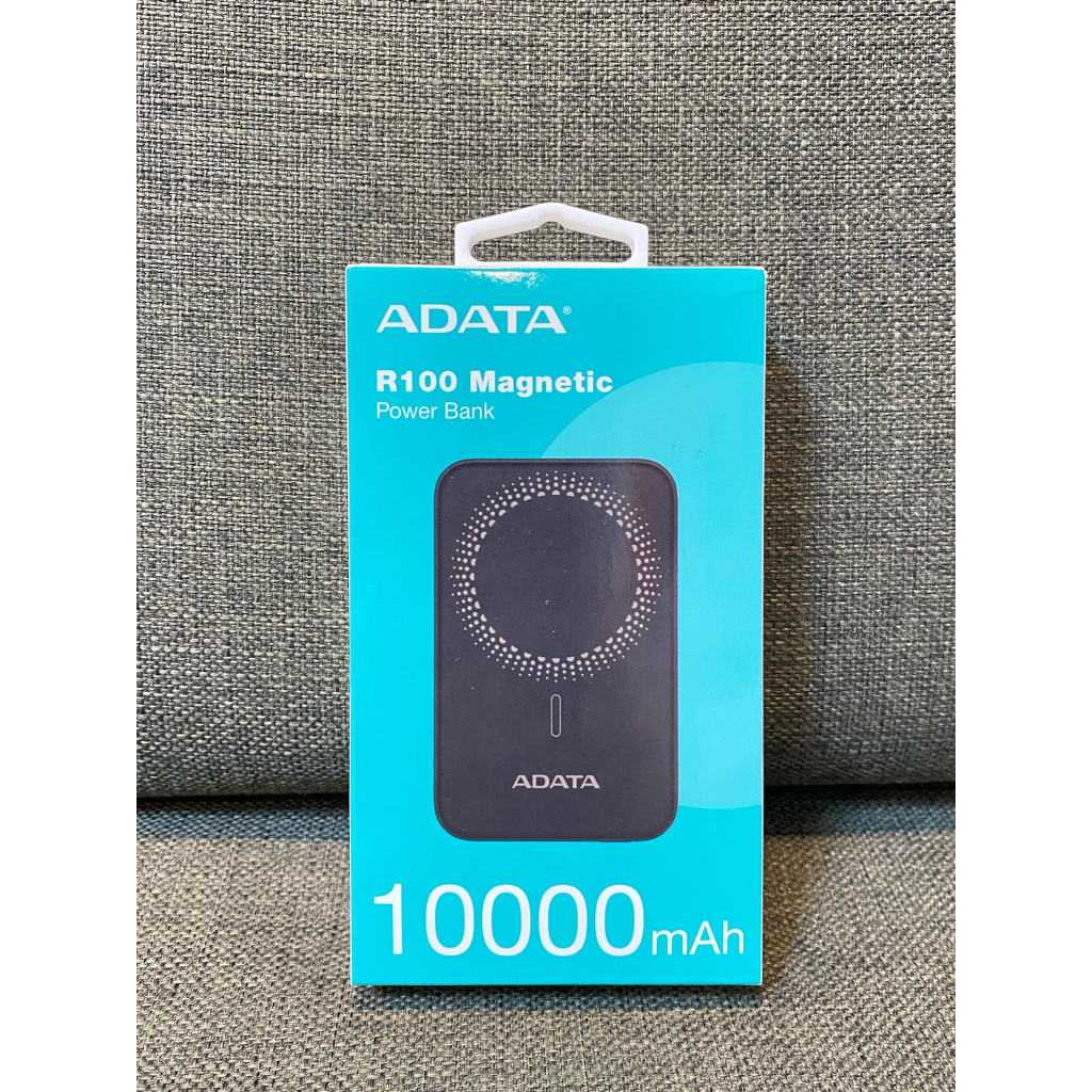 附發票 威剛 ADATA R100 MagSafe 10000mAh 磁吸式 PD / QC 20W高效快充行動電源 | 蝦皮購物