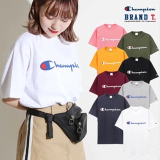 【Brand T】日版 CHAMPION BASIC TEE C3-P302-010 冠軍LOGO 草寫字體 白色短T | 蝦皮購物
