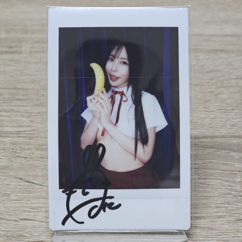 2024 TRE TSE JKF 台北國際成人展寫真展 展場限定女優親簽拍立得 七瀨愛麗絲 | 蝦皮購物