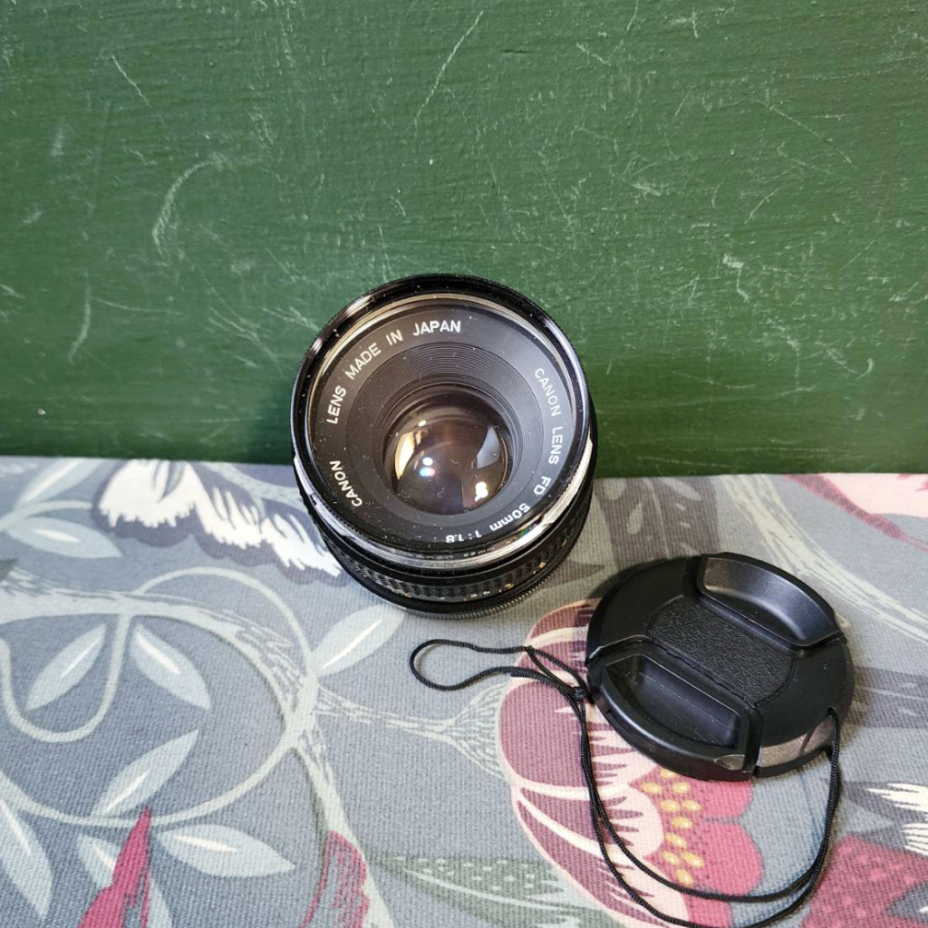 【星期天古董相機】[FD/FL接環]CANON FD 50mm F1.8 FD 接環 原廠 手動鏡頭 大光圈 | 蝦皮購物