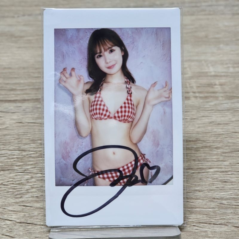 2024 TRE TSE JKF 台北國際成人展寫真展 展場限定女優親簽拍立得 MIRU | 蝦皮購物