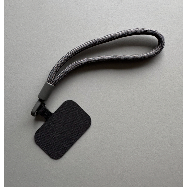 MUJI 無印良品 聚酯纖維手機掛繩（腕帶式） / 深灰 | 蝦皮購物