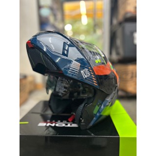 👍台中倉儲安全帽 送贈品👍ASTONE RT6 ZB02 藍灰 彩繪 可樂帽 汽水帽 1600g 輕量 RT-6 | 蝦皮購物