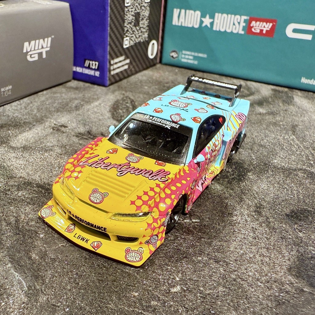 當日出貨 MINI GT LB Super Silhouette S15 SILVIA LB KUMA 743 | 蝦皮購物