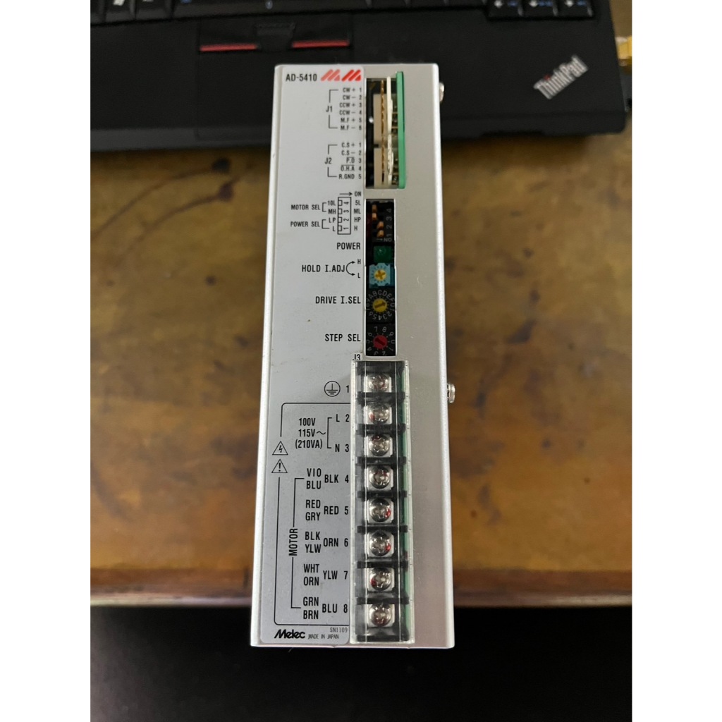 日本外匯 未使用過 MELEC AD-5610 步進馬達控制器 5相步進電動機驅動器 AD-5610驅動器 | 蝦皮購物