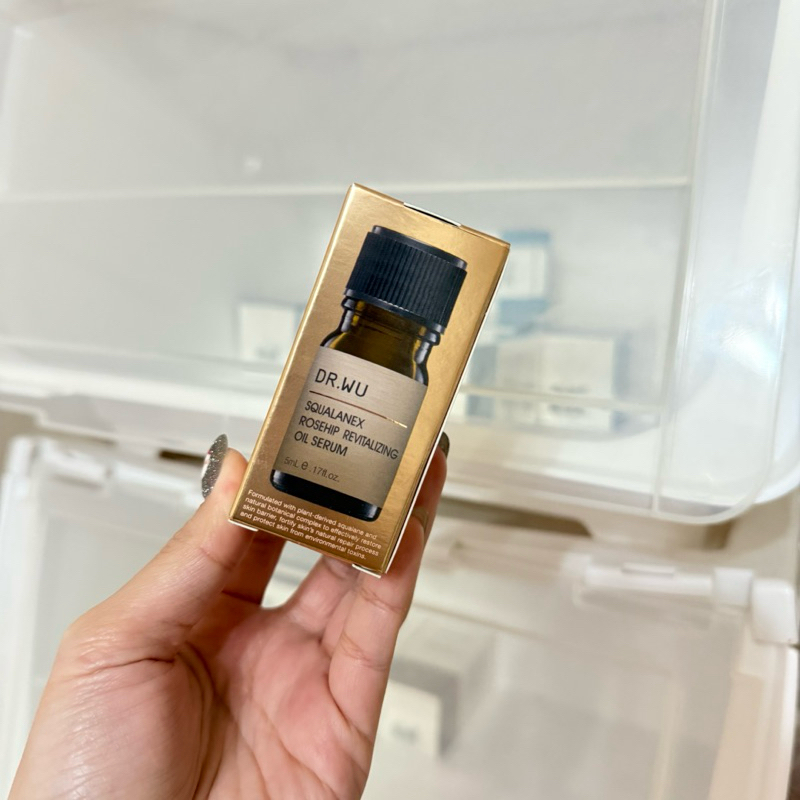 (現貨)DR.WU角鯊潤澤復精華油/角鯊玫瑰果賦活精華油5ml | 蝦皮購物