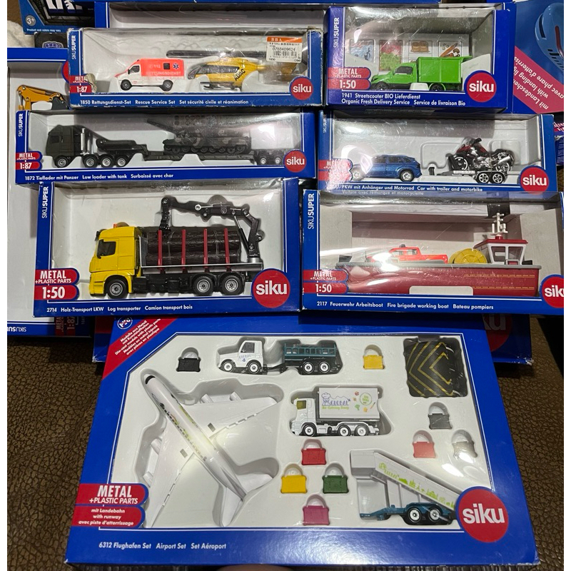 全新盒損-Siku 合金車 1850 1872 2714 6312 1941 2547 2117 | 蝦皮購物